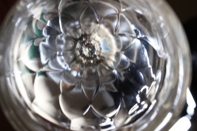 Wine or Water Glass Cups Diamond Pattern Setting for 6 | Etsy