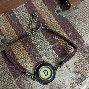Antique Typewriter Key Bracelet. - Etsy
