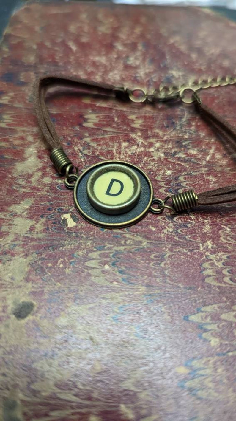 Antique Typewriter Key Bracelet. - Etsy