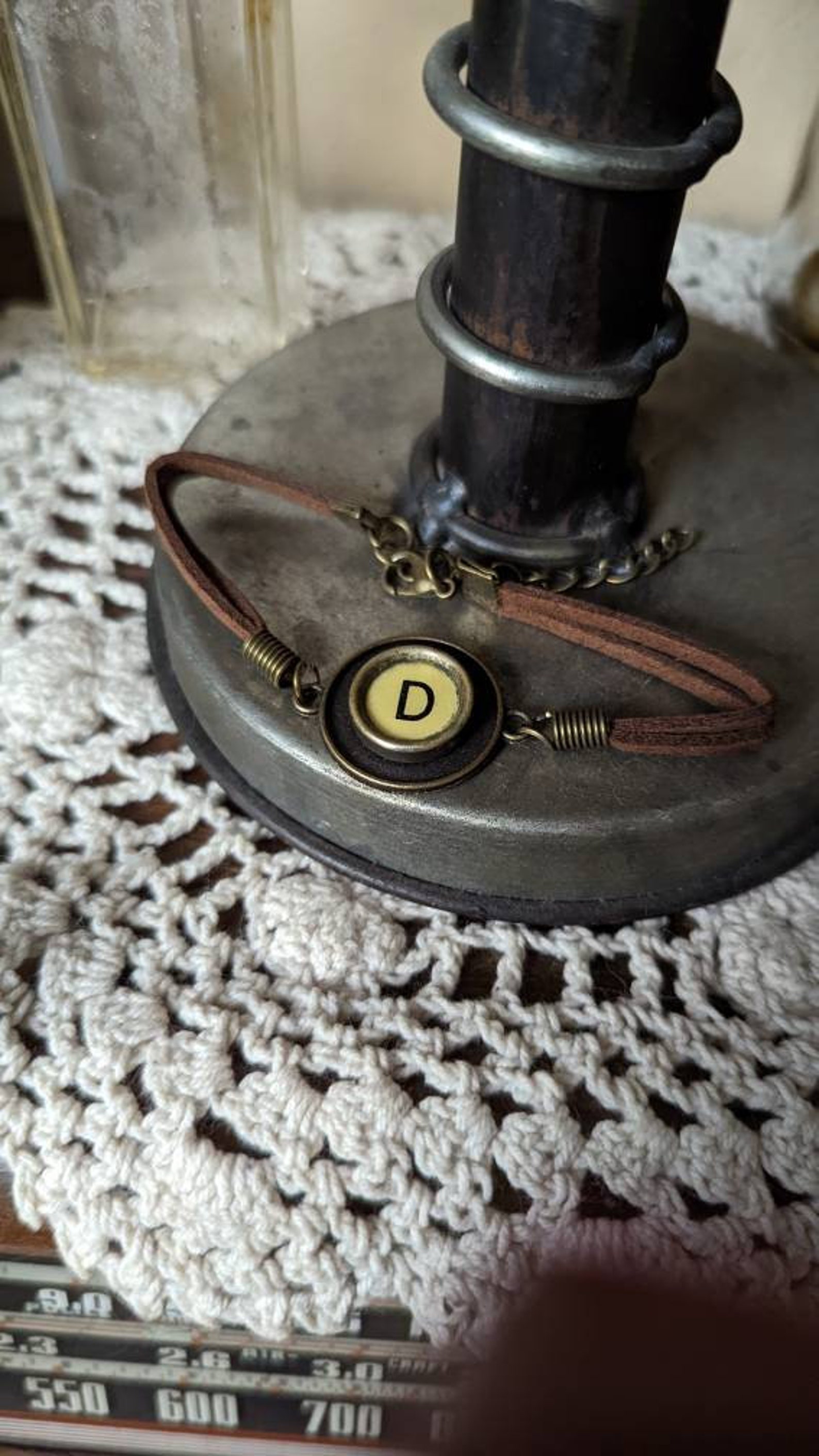 Antique Typewriter Key Bracelet. - Etsy