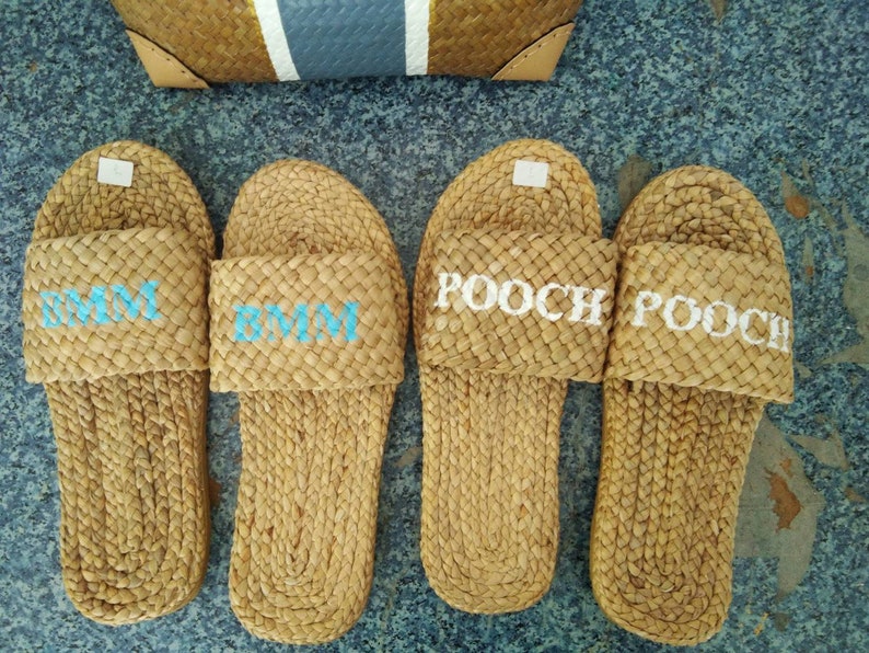 BOHOPEACH Bespoke Party Slippers Bridal Shower - Etsy