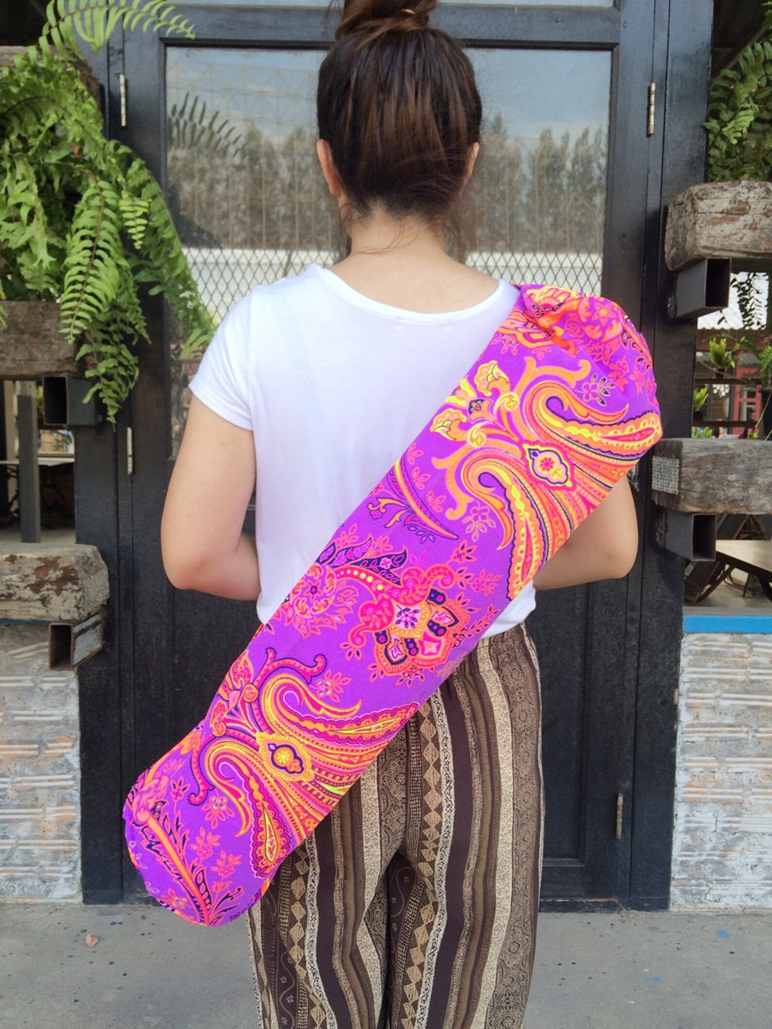 Violwt YOGA MAT BAG Pilates Mat Yoga Bag Yoga Pilates Bag | Etsy