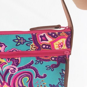 Turquoise Cross Body, Bohemian Bag, Shoulder Bag, Hippie Bag ,school ...