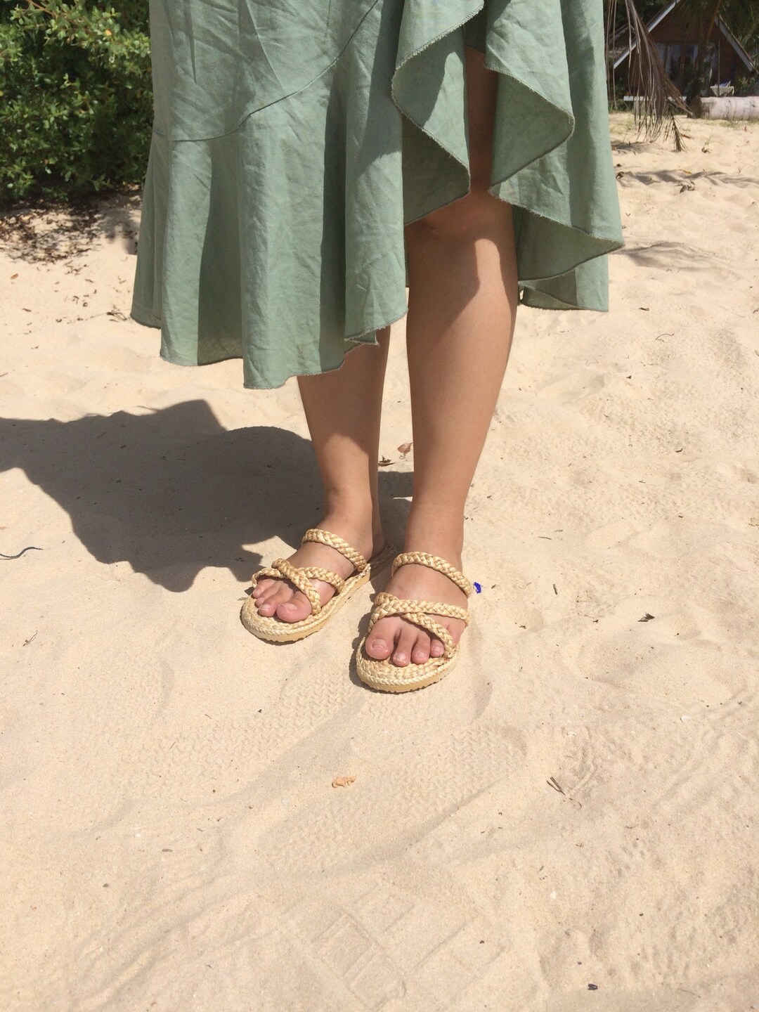Greek Sandals, Straw Sandals, Hotel Wedding Welcome Bags, Beach ...