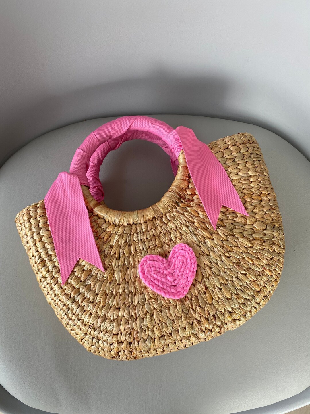 Mia Bespoke Bridesmaid Wildflower Wedding Favor Top Handle Bag ...