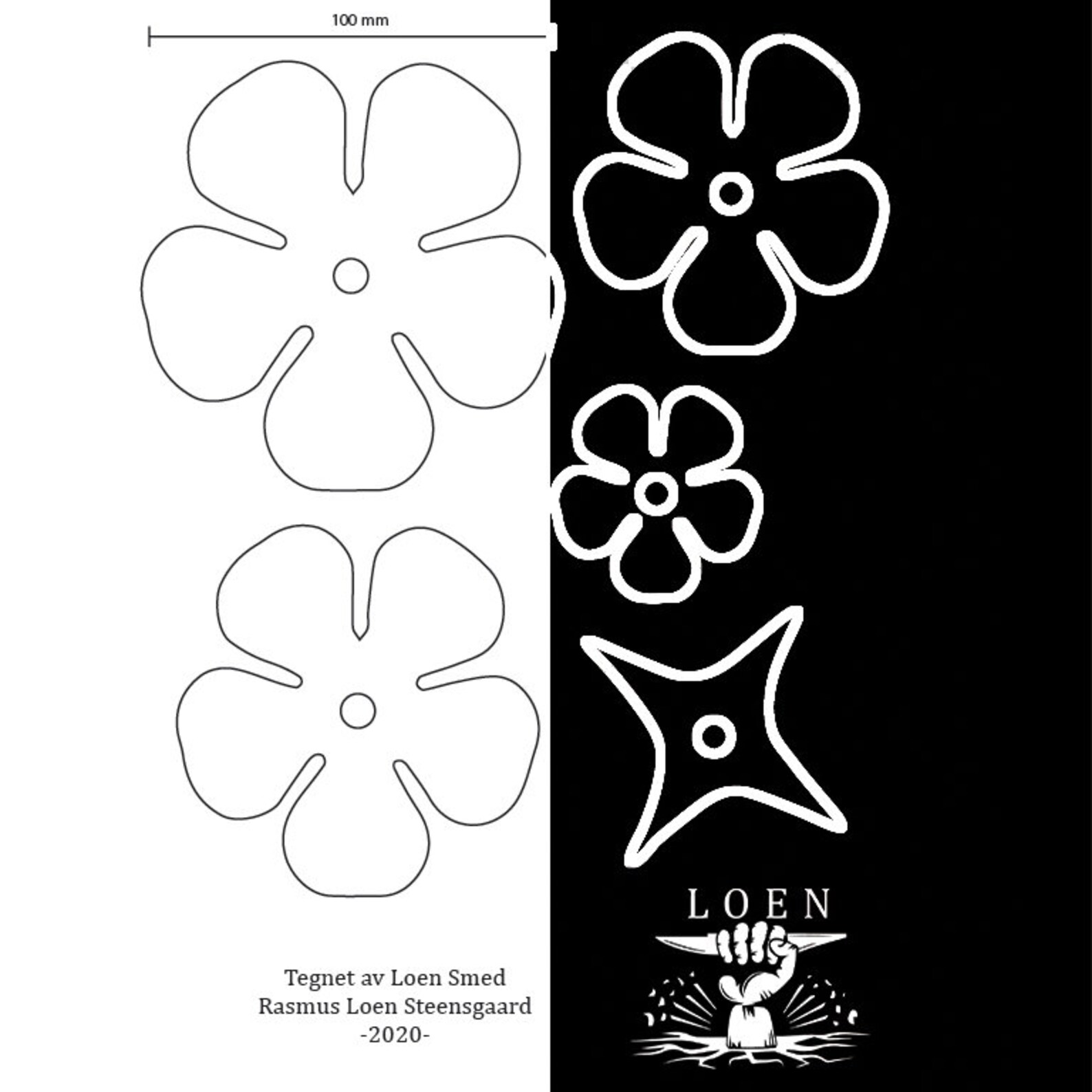 Everlasting Rose - Vector File and Print Ready PDF Boundle - DIY ...