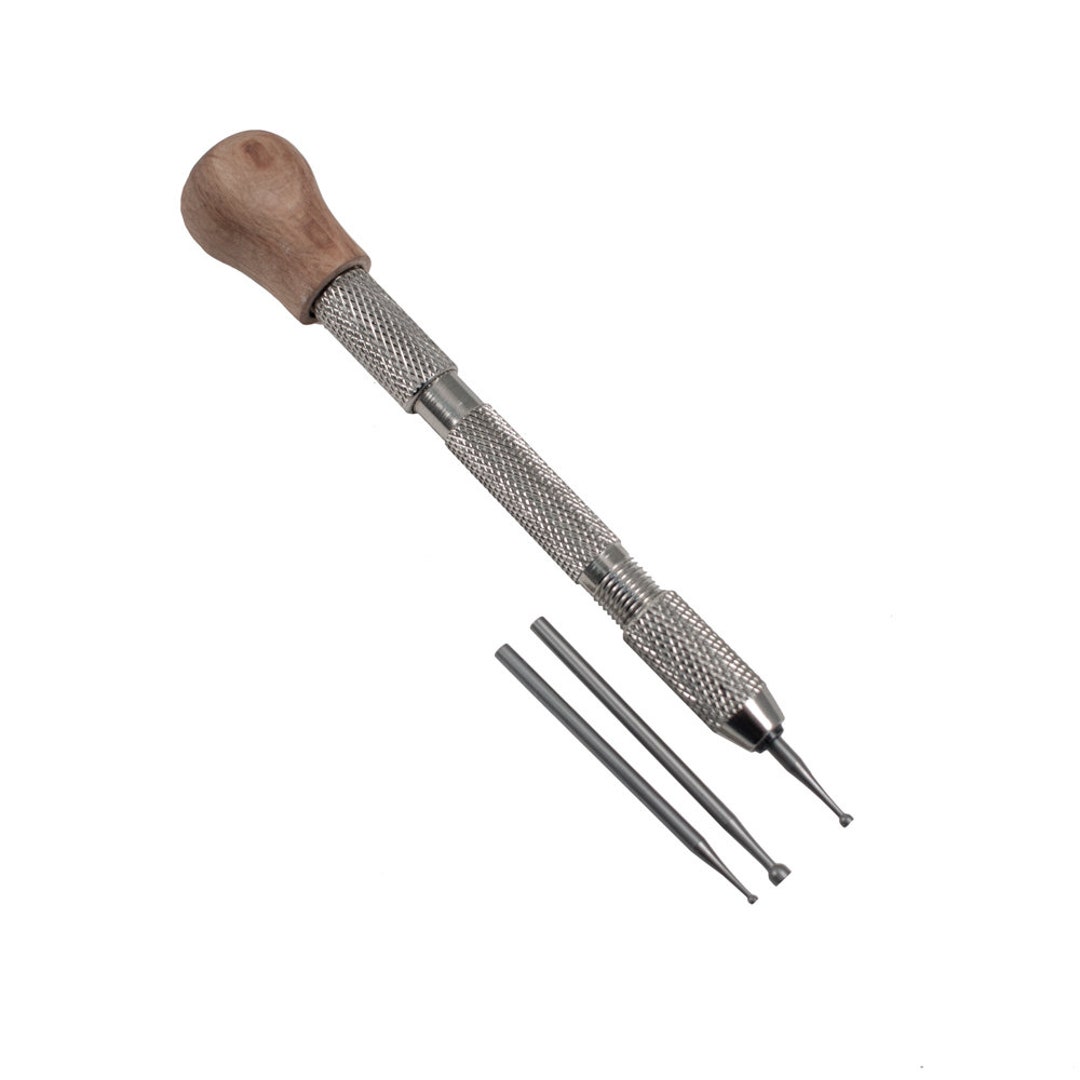 Wire Rounding Set With Pin Vise and 3 Cup Burs - 58-220 - Etsy