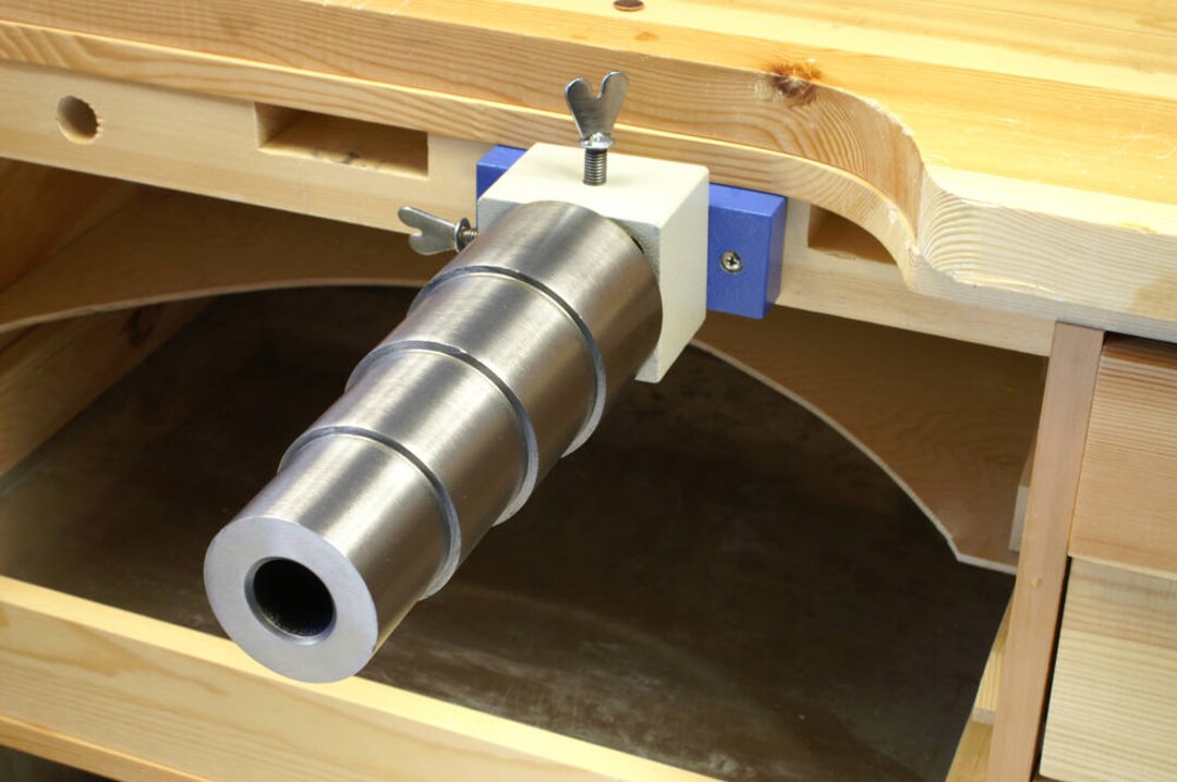 Bracelet Mandrel Holder and Stepped, Round, Steel Mandrel Kit - KIT ...