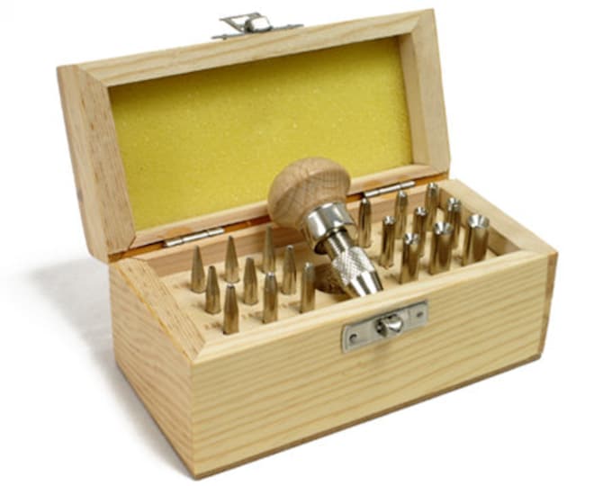 Bezel Stone Setting Burnisher Punch Set - 25-159 - Etsy