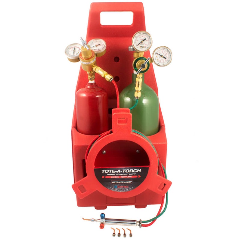 Gentec Caddy Small Torch Kit Oxy/acetylene W/tip2-6 - Etsy