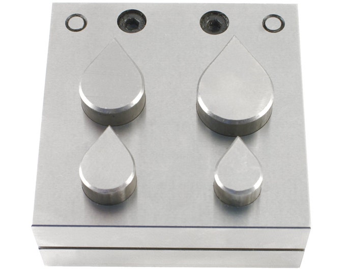 Disc Cutter Teardrop 4 Punches 28-595 - Etsy