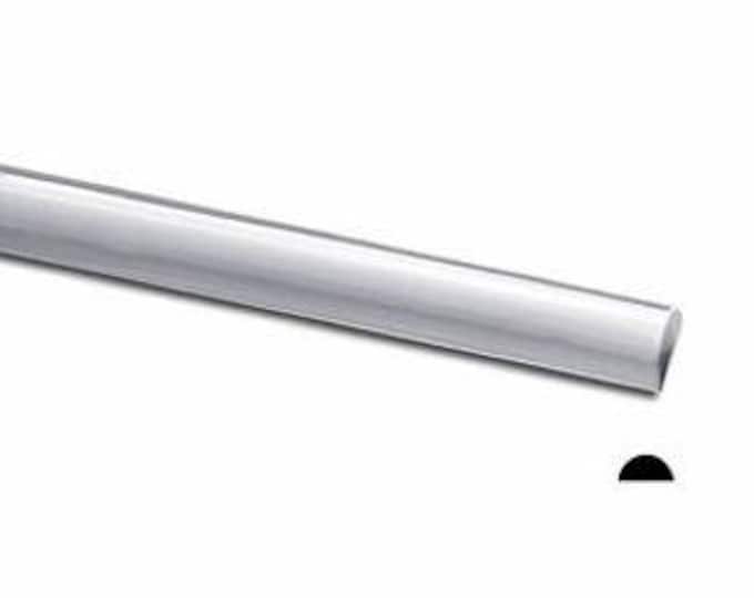 Sterling Silver Half Round Wire Half Hard 1 FT Piece - Etsy