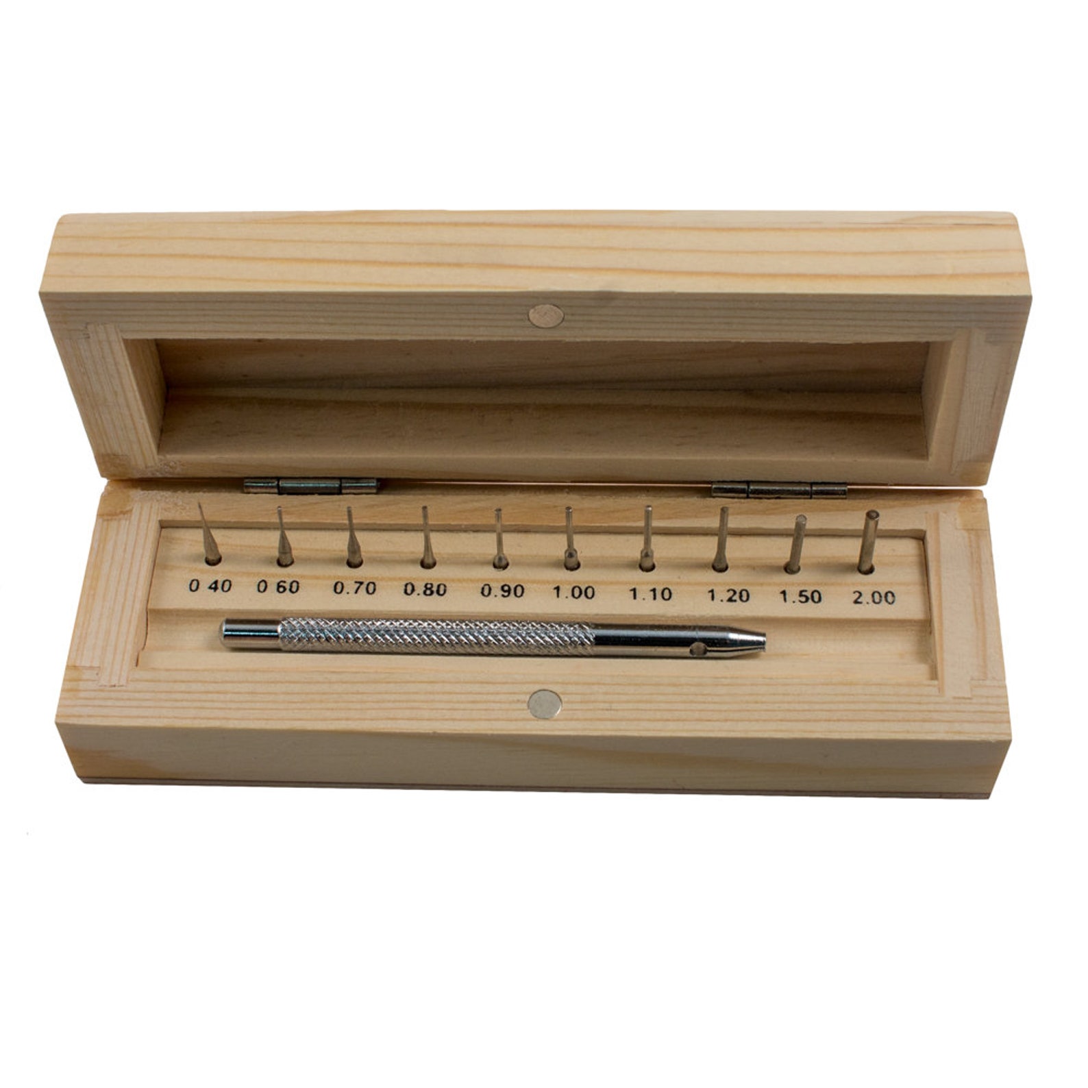 Pin Pusher Set With 10 Pins and Box 59-124 - Etsy