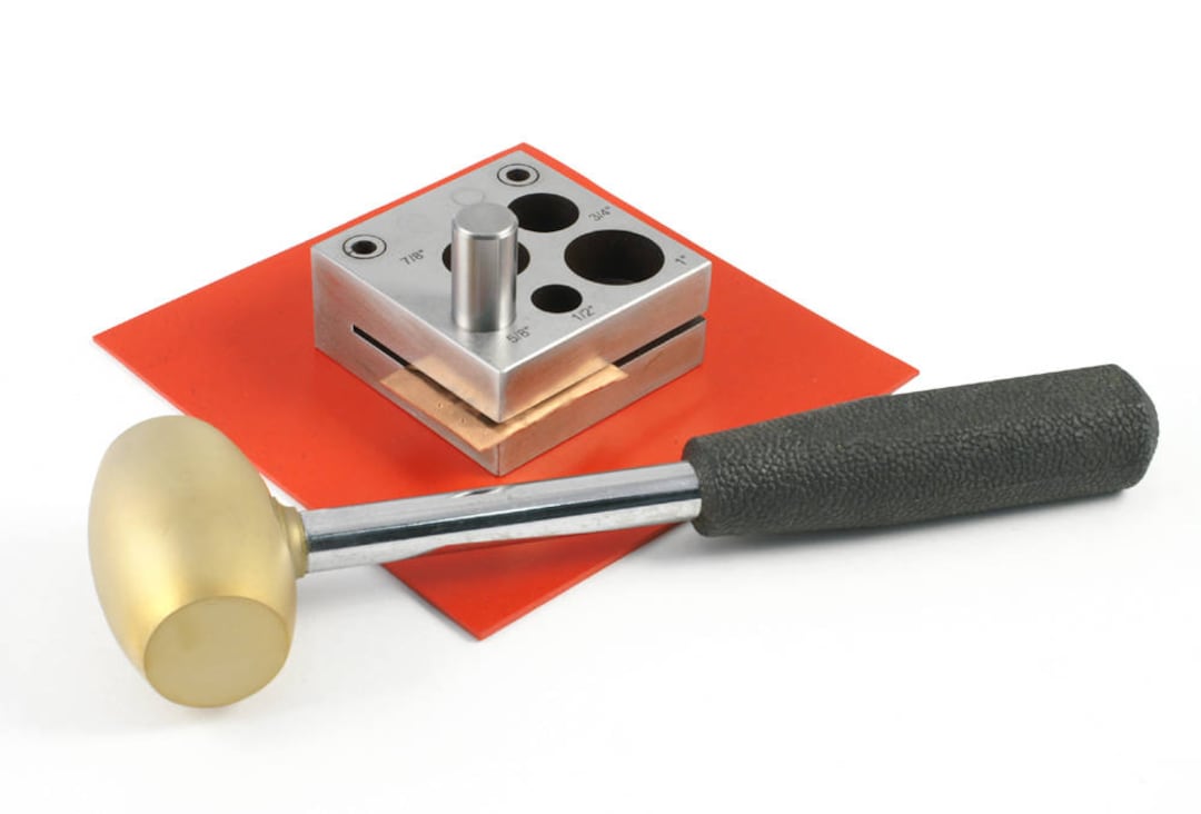 Round Disc Cutter Kit With Hammer and Pad - KIT-2300 - Etsy