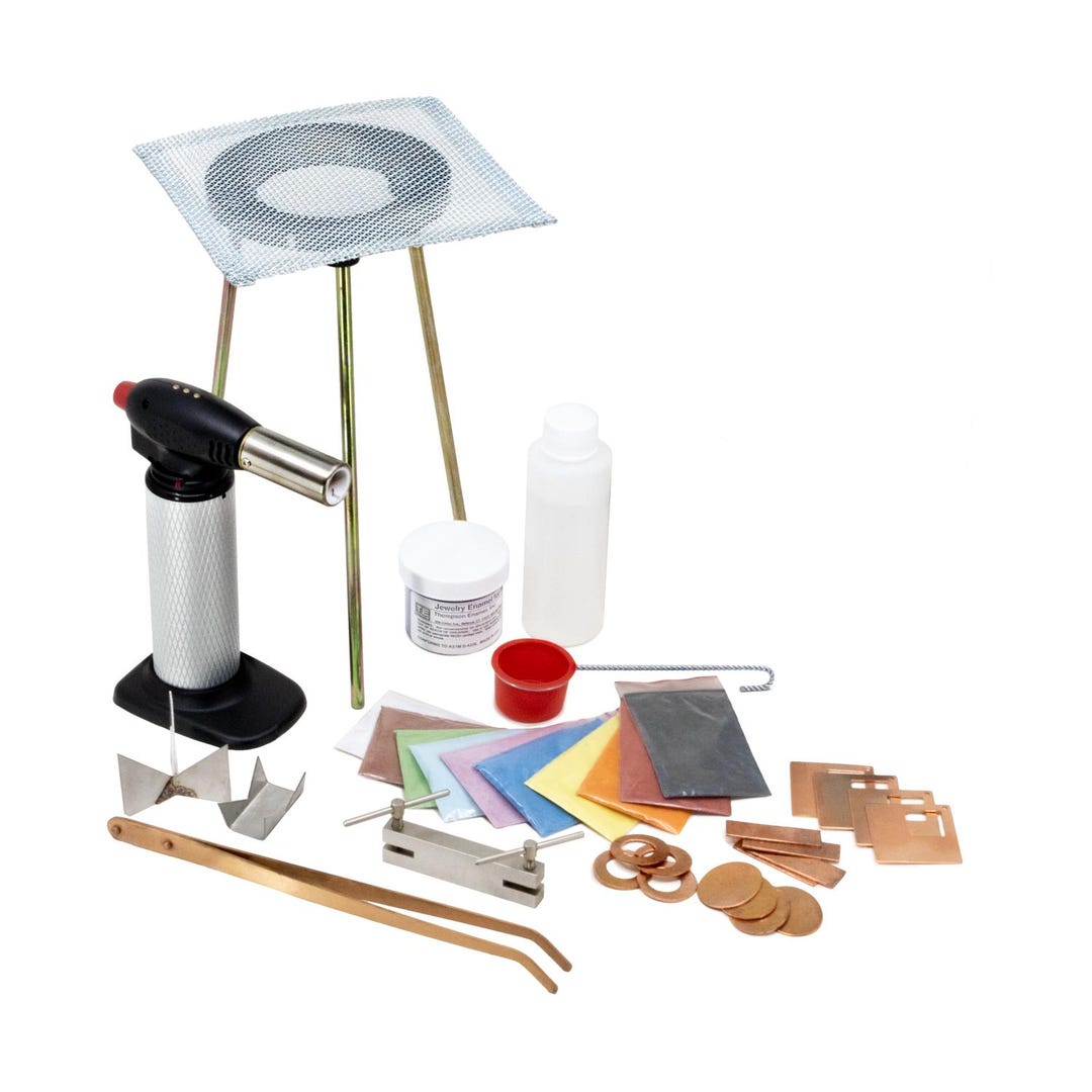 Enameling Kit With Torch KIT-2550 - Etsy