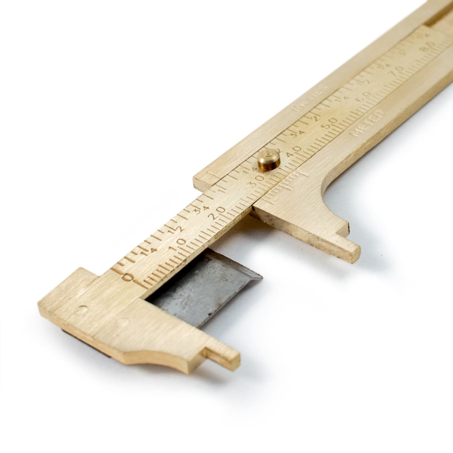 Brass Slide Gauge With Plate 80mm 35-170 | Etsy