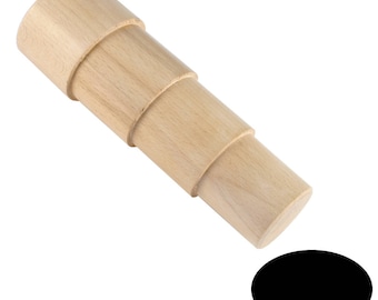 Oval Solid Wood Stepped 8 Inch Bracelet Mandrel SALE - Etsy