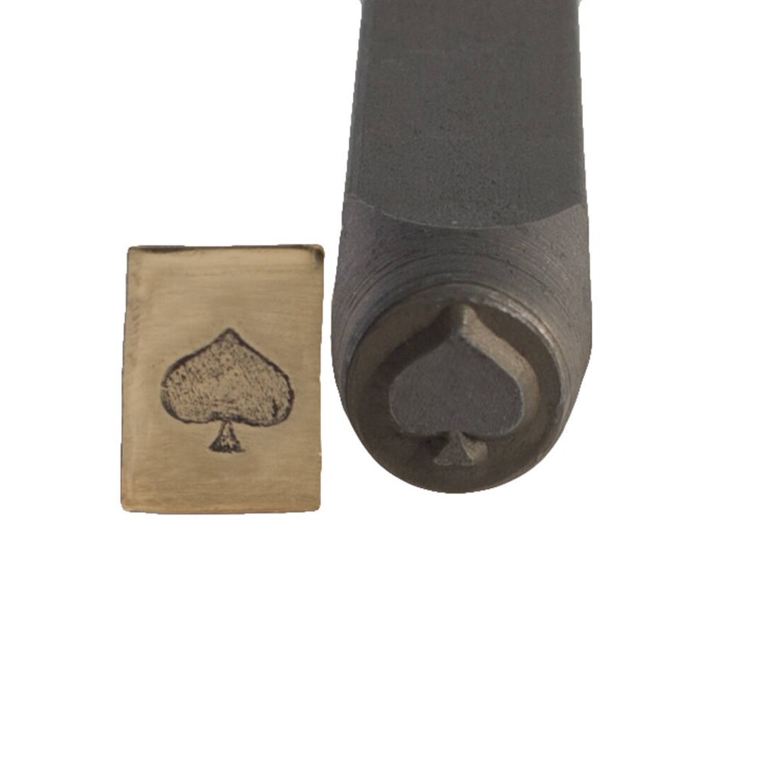 Spade Stamp 6 Mm 55-609 - Etsy