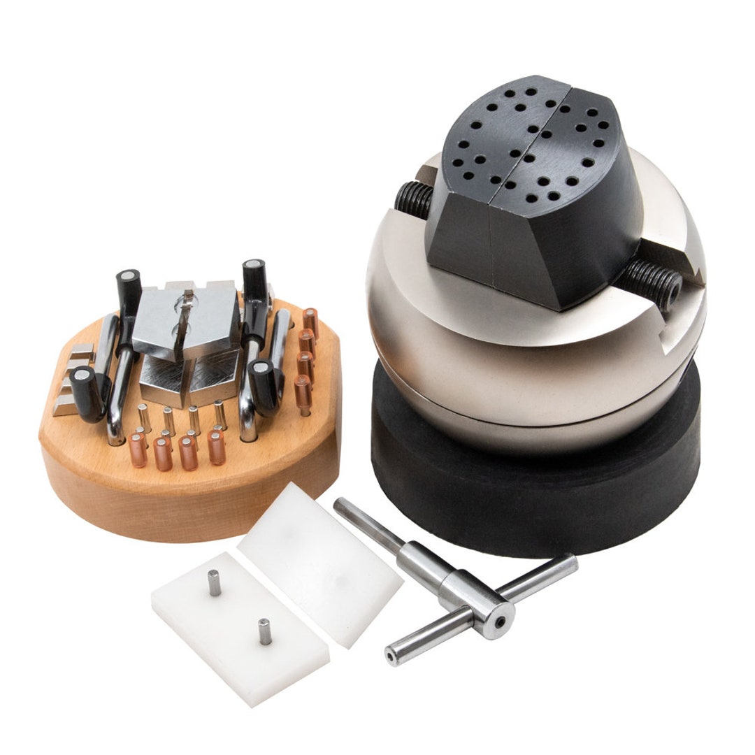 Engraving Block Deluxe With Nylon Jaws and Attachments - SFC Tools - 26 ...