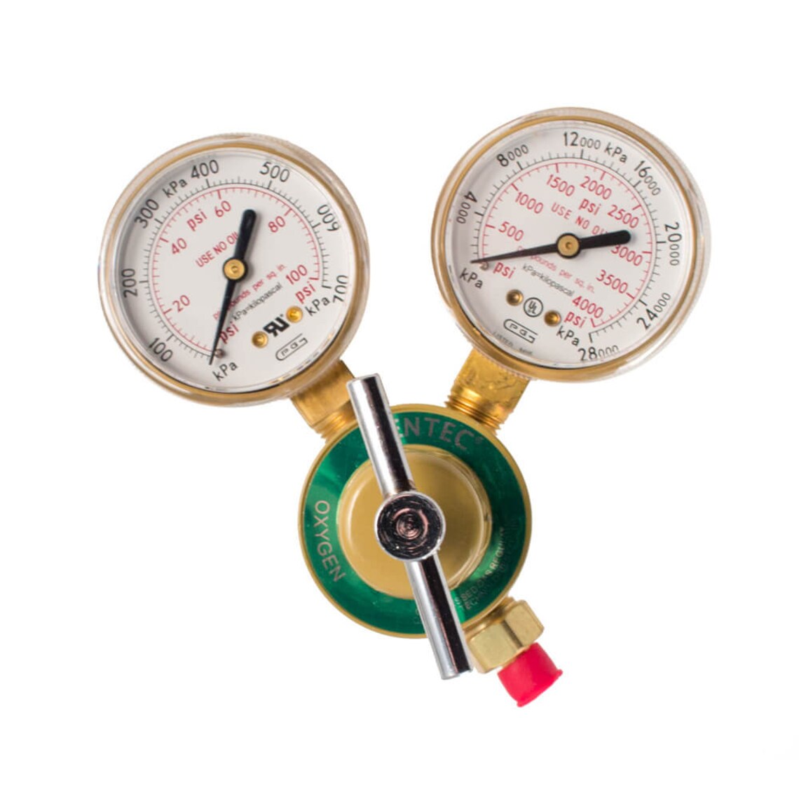 Gentec Small Torch Oxygen Regulator 3/8 14-535 - Etsy