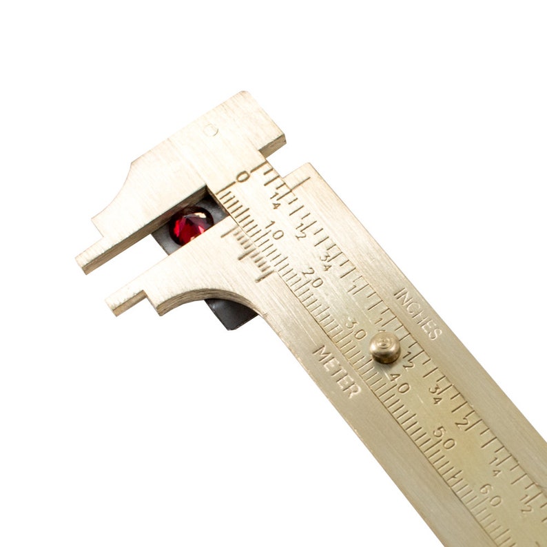 Brass Slide Gauge With Plate 80mm 35-170 | Etsy