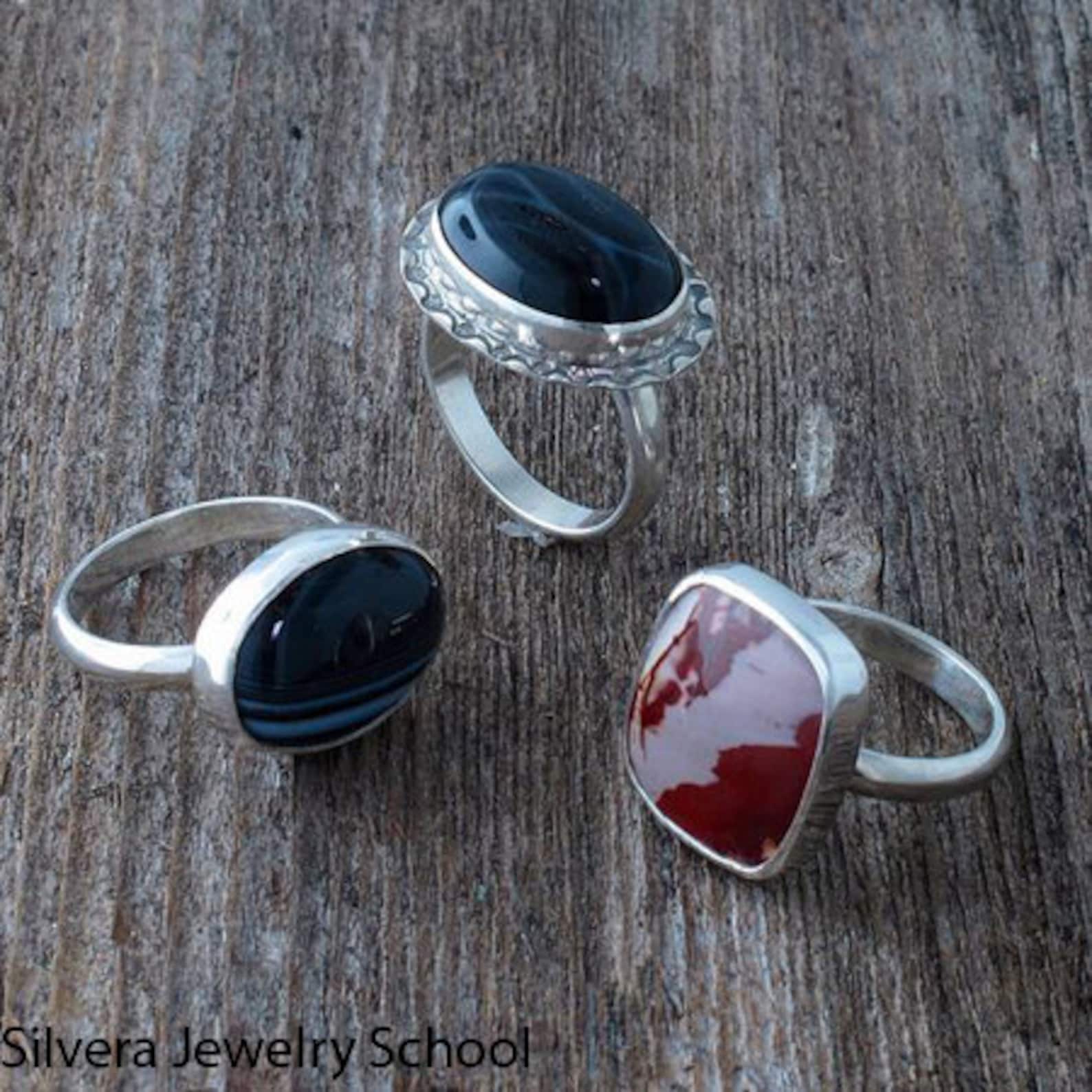 Stone Setting Tool Kit With Silver Bezel Wire & 20 Ga Sheet - KIT-1725 ...