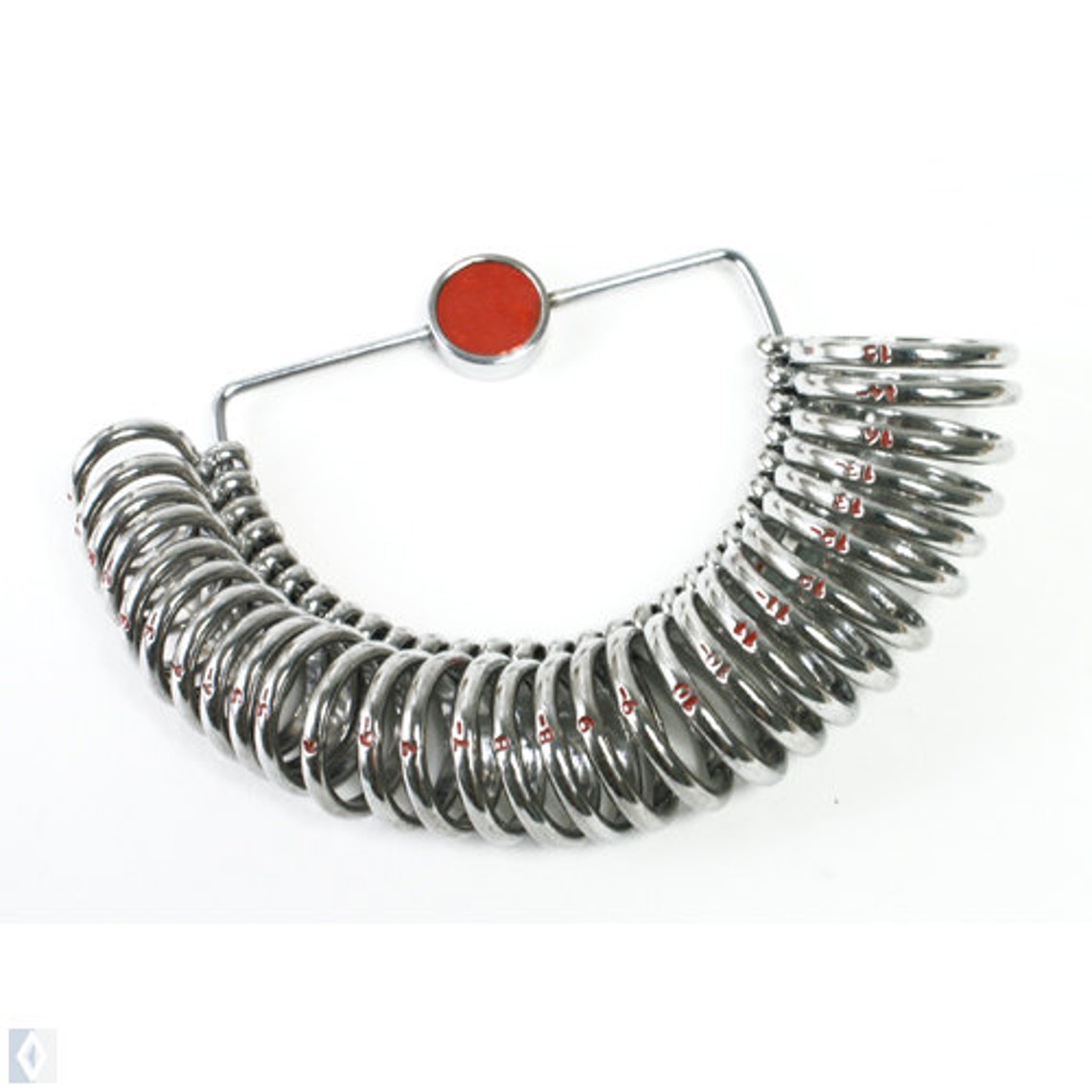 Finger Gauge - Metal Half-round - Sizes US 1-15 - 35-262 - Etsy