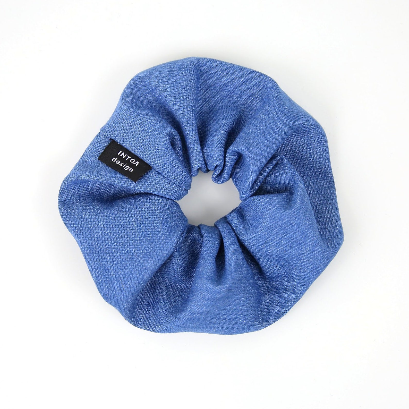 Denim Scrunchie XL of Upcycled Jeans, Set of 3 - Etsy
