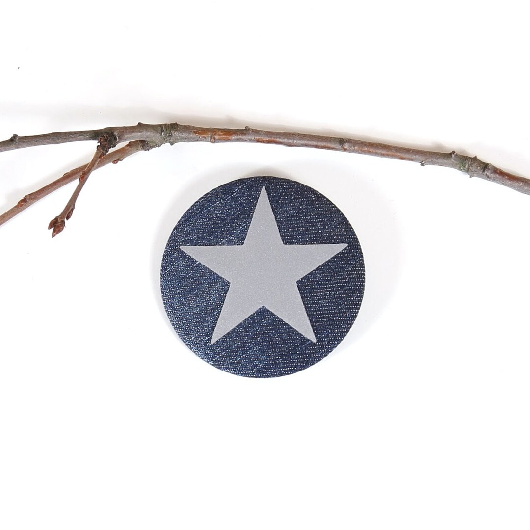 Reflective Badge, Star - Etsy