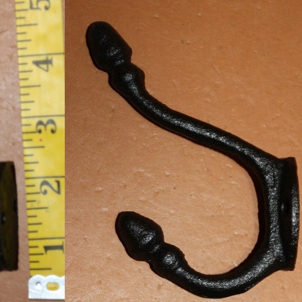 Cast Iron Acorn Coat Hook - Etsy