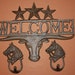 3 Western Wall Decor, Western Home Decor, Western Decor, Rustic Western ...