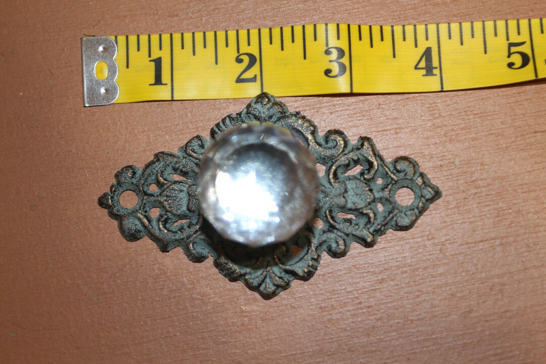 Antique Style Cottage Kitchen Pantry Knob Pulls, Cast Iron, HW-62 Free ...
