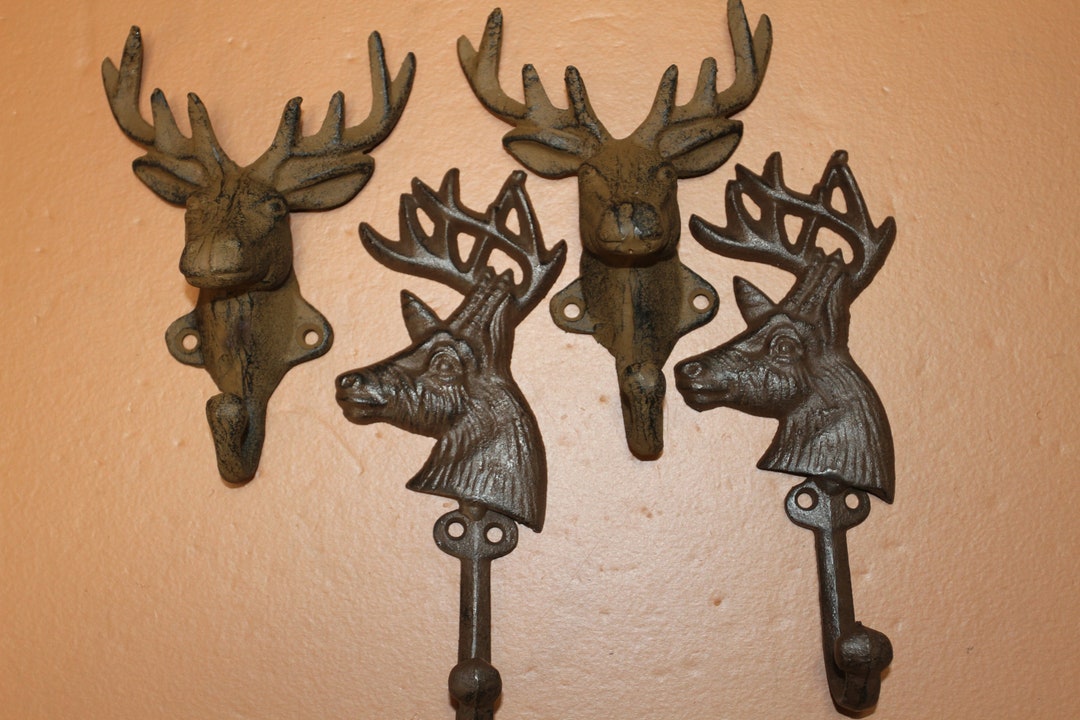 Woodlands Forest Deer Design Wall Hooks Set, Oh Deer - Etsy