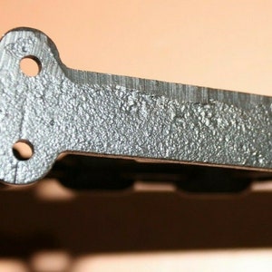 Black Industrial Chain Shelf Brackets / Patio Corbels, Heavy Solid Cast ...