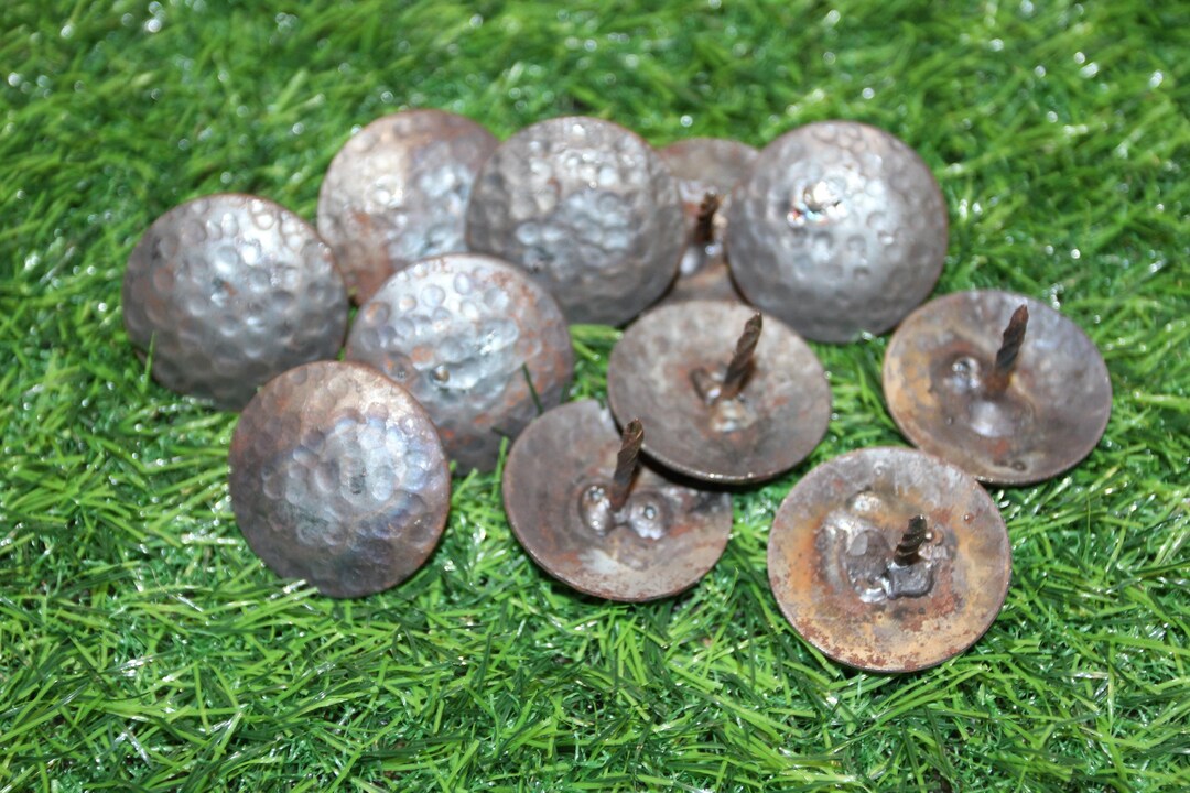 10-hand Forged CLAVOS,1-1/2 Inch Hammered Nail Head,country-western ...