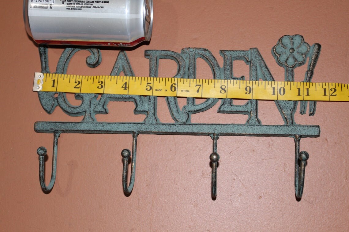 Gardening Decor Gift for Mom Garden Patio Wall Hooks Cast - Etsy