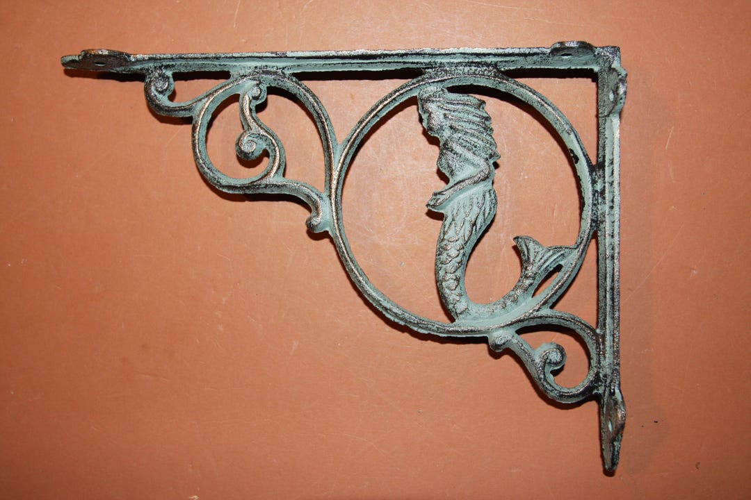 Mermaid,shelf Brackets,corbels,shelf Braces,bath Decor,kitchen Decor ...