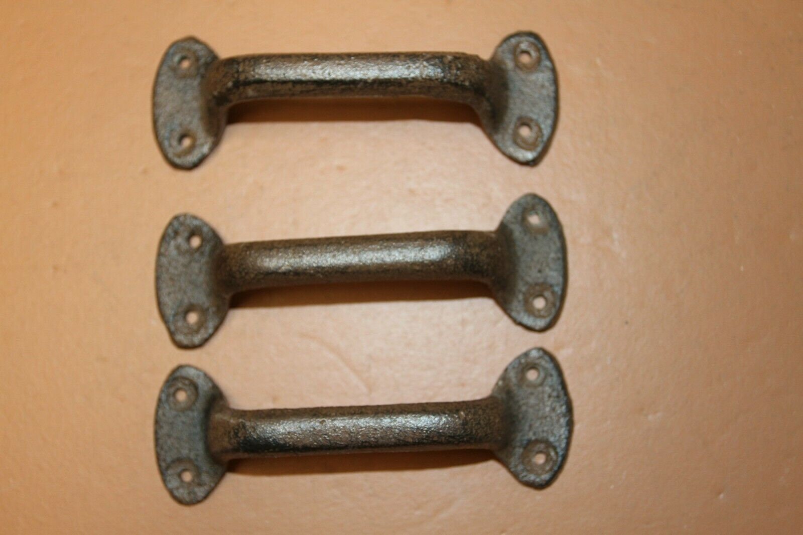 Rustic Lodge Cabinet Handles Pulls Cast Iron HW-08 | Etsy