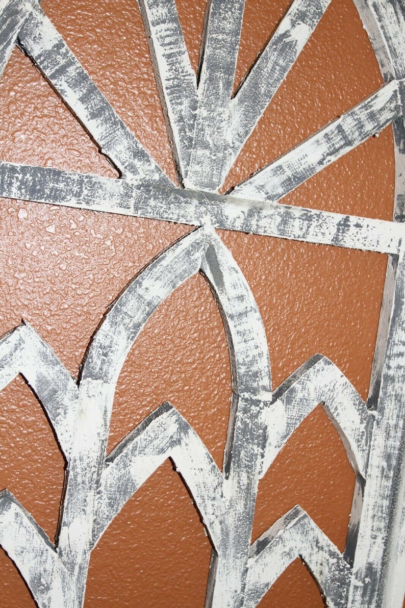 White Wood Farmhouse Wall Window Display 30 1/4 - Etsy