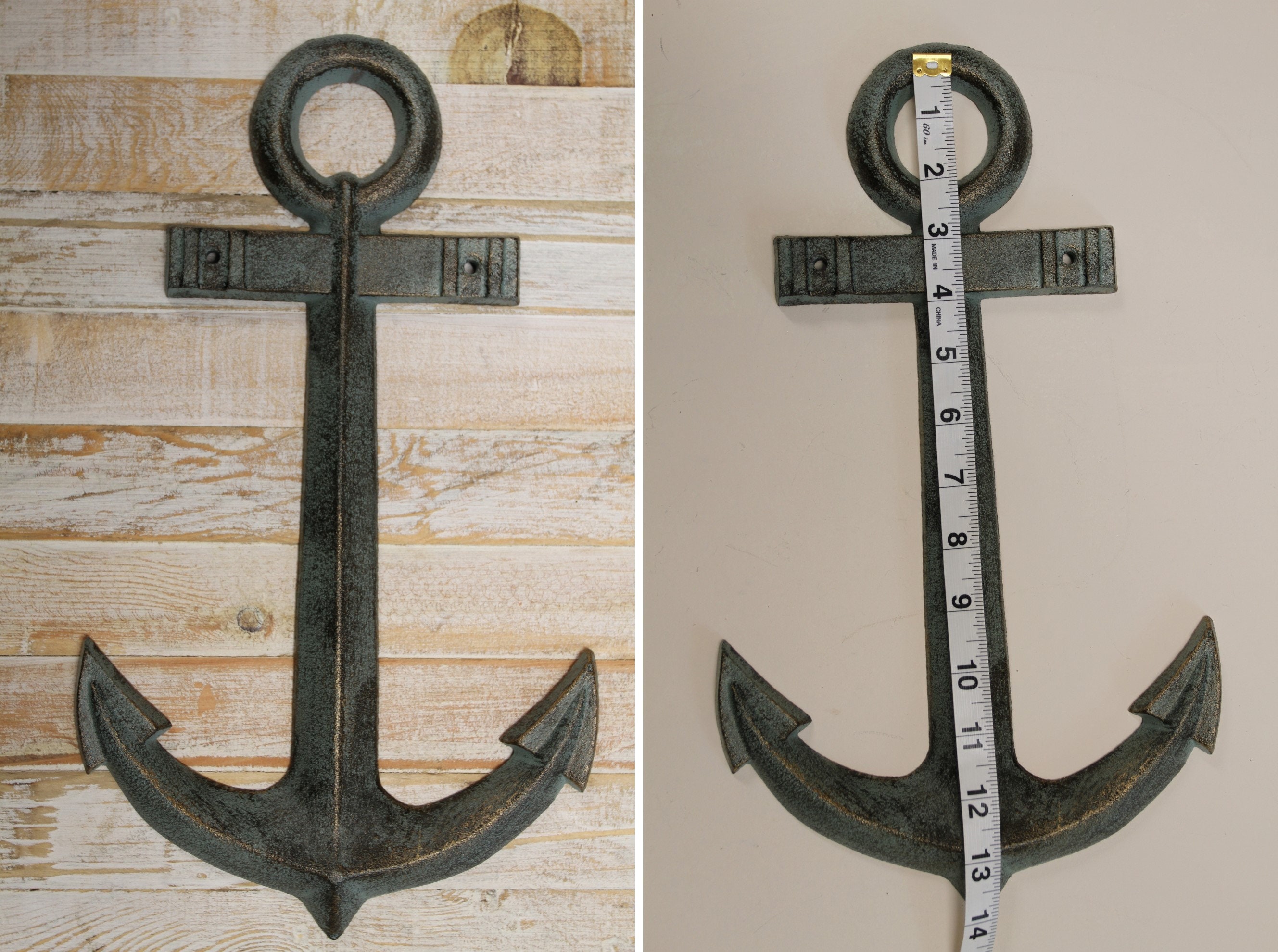 Metal Anchor Wall Decor