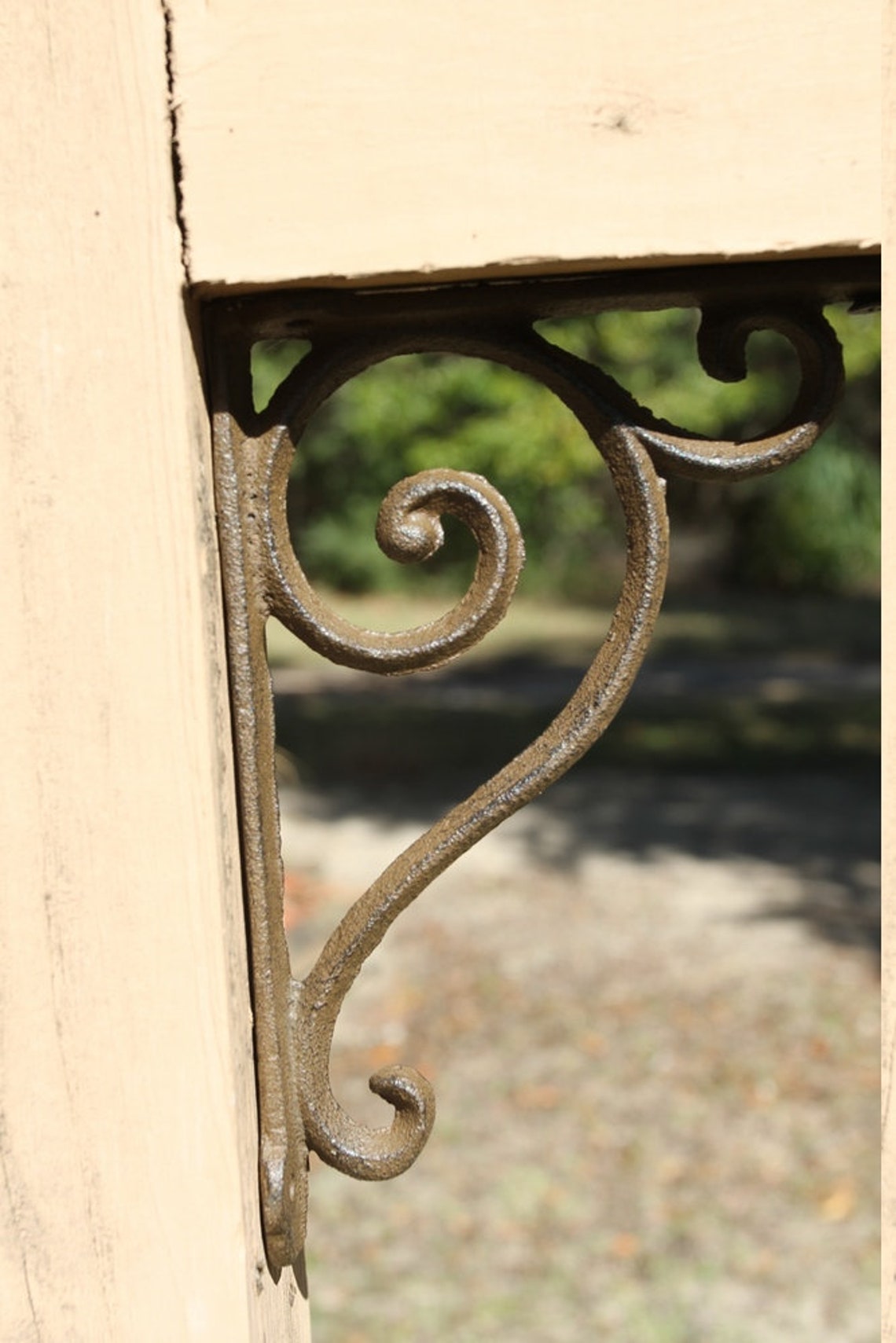 Elegant Farmhouse Mailbox Post Metal Corbels B-05 Free - Etsy