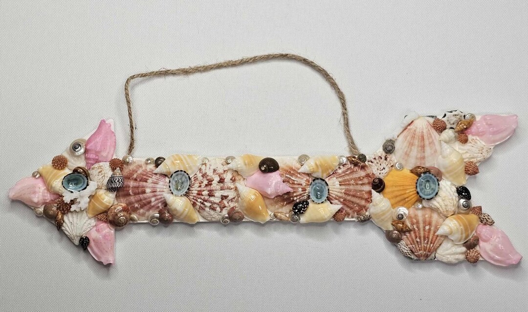 SEASHELL Arrow,handcrafted,one of A Kind,all Occasion Gifts,beach Art ...