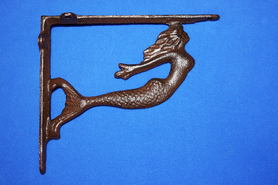 Mermaid,shelf Brackets,corbels,shelf Braces,old World Charm,beach Decor ...
