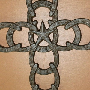 Western Frontier Style Cast Iron Wall Crosses Collection, San Pedro 6 ...