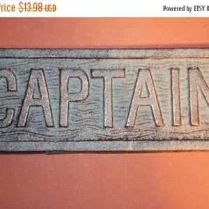 1 Piece), Captain Gift, Captain Decor, Fast and Cast Iron Captain's ...