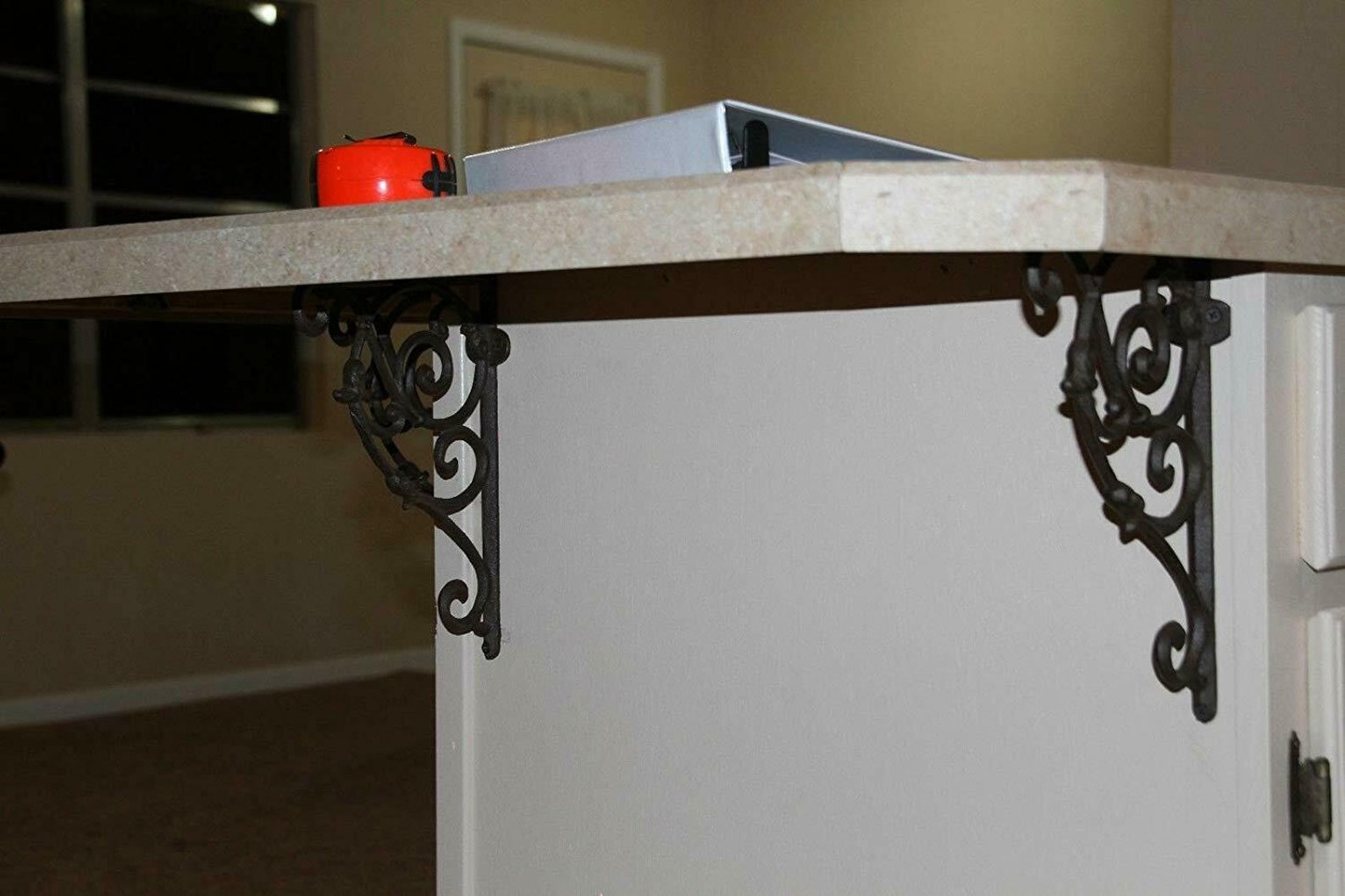 Elegant Farmhouse Kitchen Island Countertop Bracket Accents - Etsy