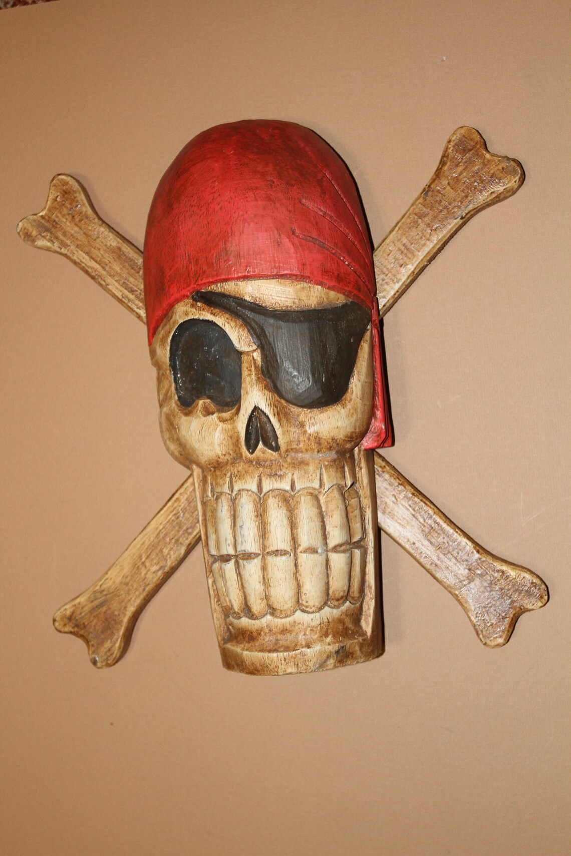 Gifts For Dad Jolly Roger Wall Display Wood & Cast Iron | Etsy