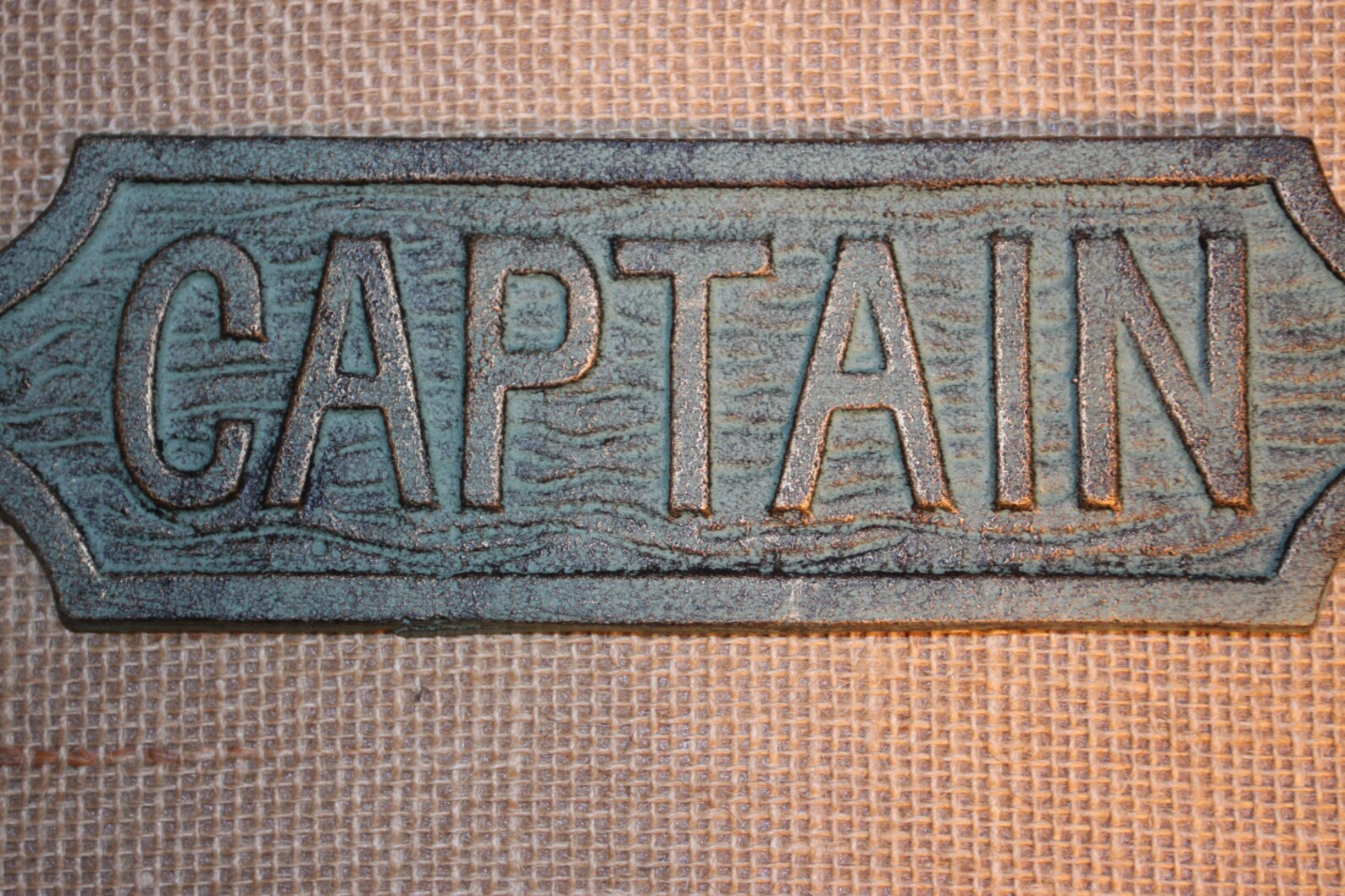 1 Piece Captain Gift Captain Decor Fast and Cast Iron | Etsy