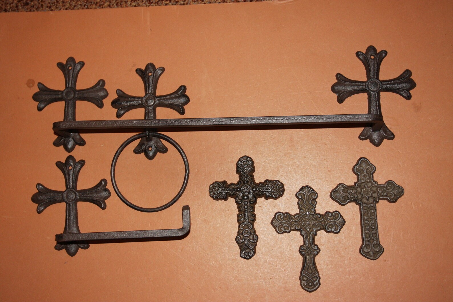 6 Cast Iron Spanish Mission Bathroom Decor Misson Revival - Etsy