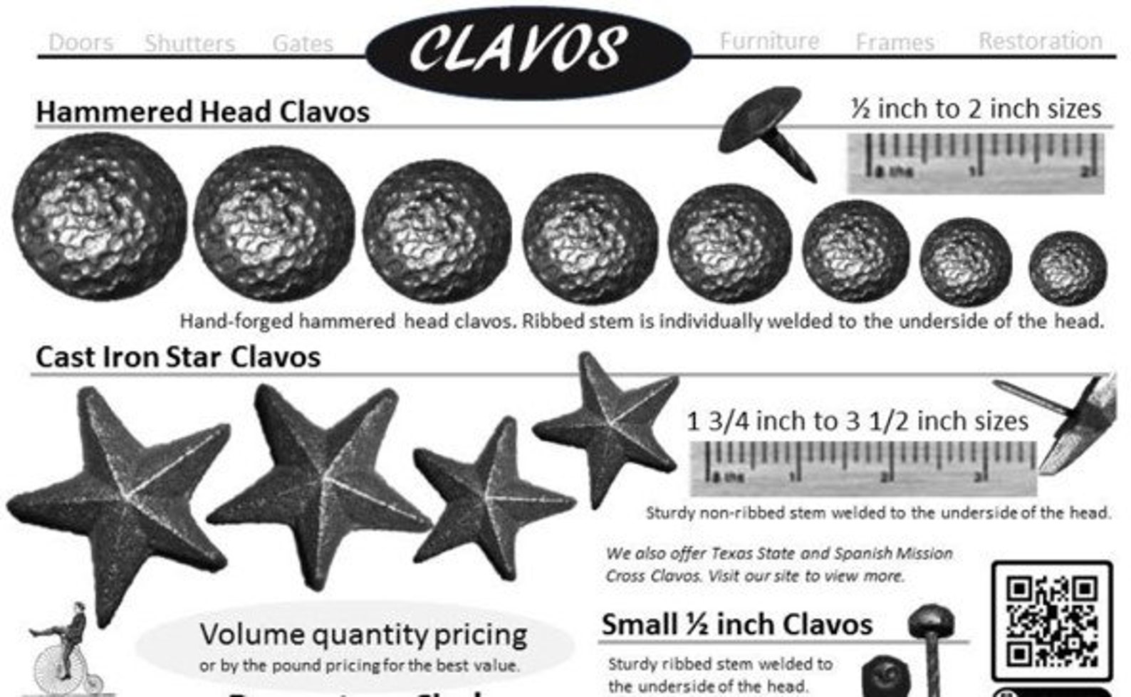 3/4 Inch Clavos Hammered Round Head Mexican Nails CL 3/4 - Etsy